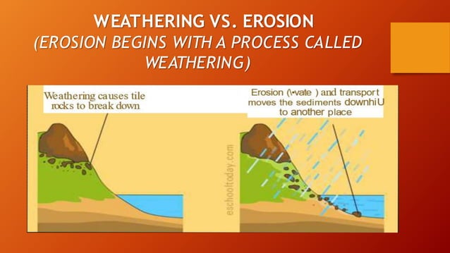 Endogenic and exogenic processes