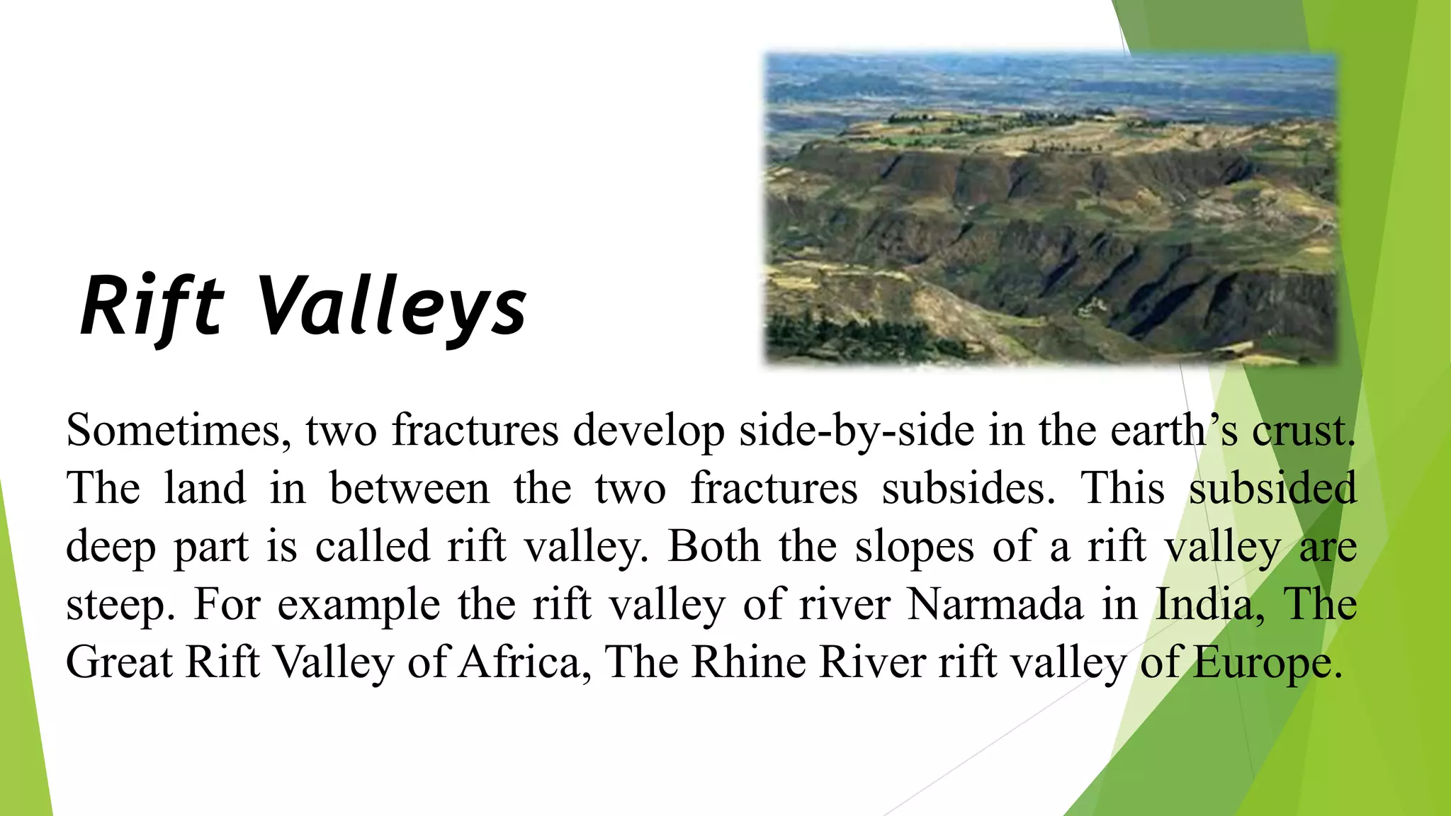 Endogenic movements grade - 9 grography | PPTX