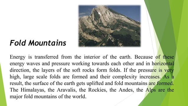 Endogenic movements grade - 9 grography | PPTX | Geology | Science