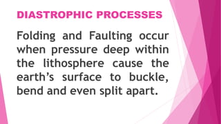 Endogenic processes(Michelle Domingo) | PPTX