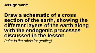 Endogenic Processes Plutonism Volcanism.pptx