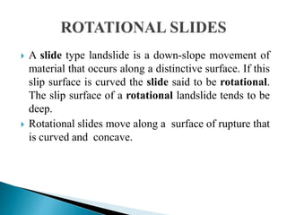 Endogenous disasters landslides | PPTX