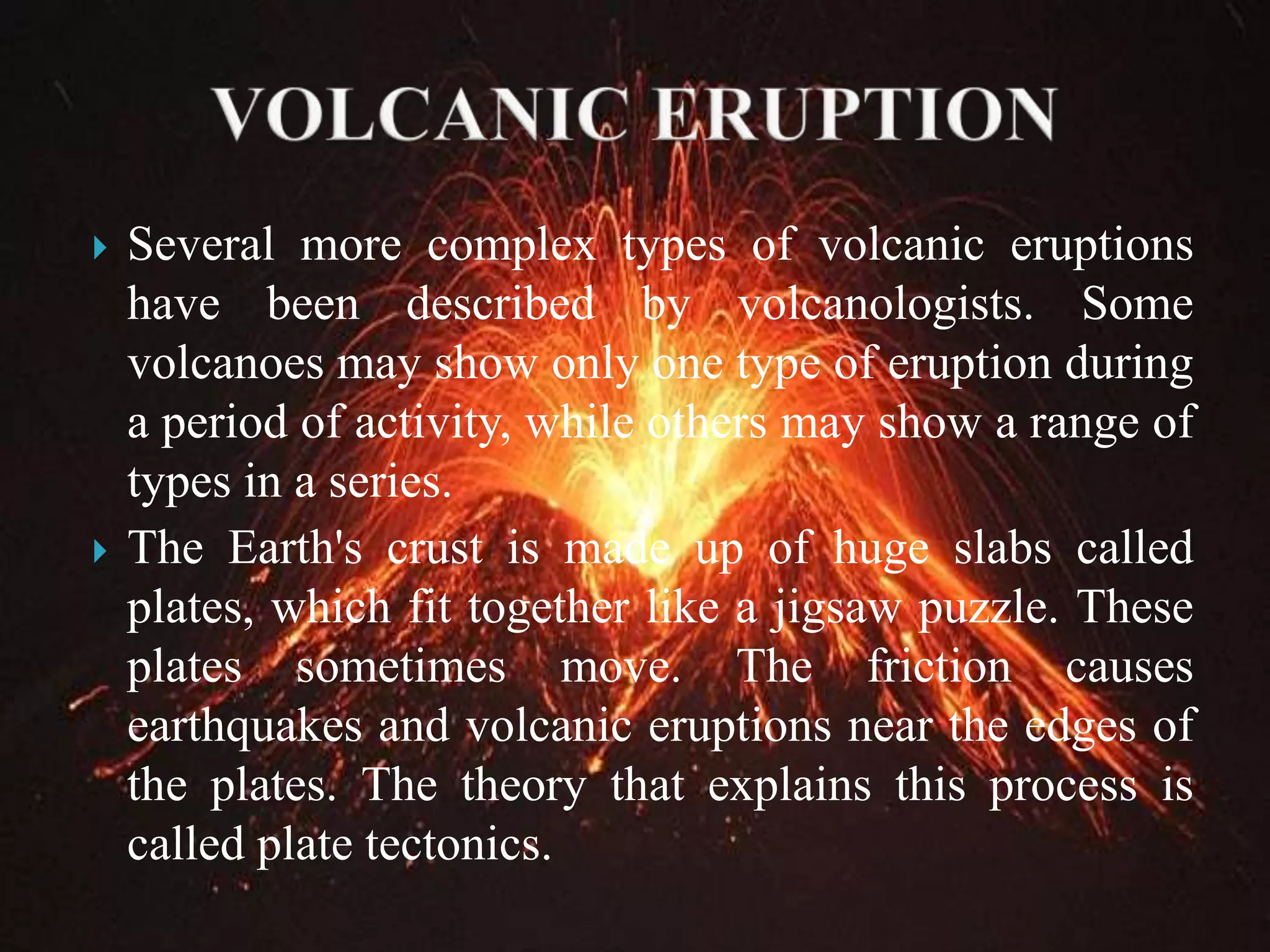 Endogenous disasters volcanoes | PPTX