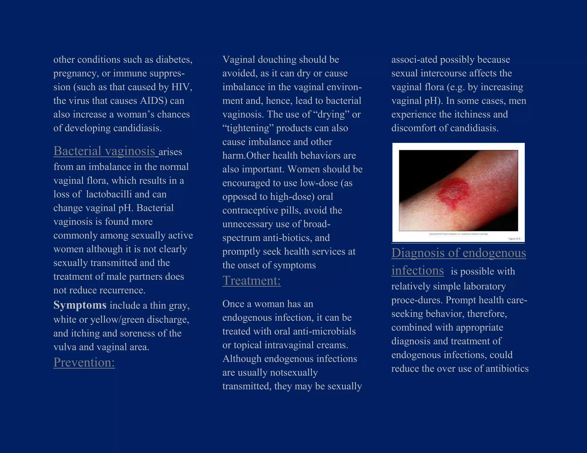 Endogenous infections | DOCX