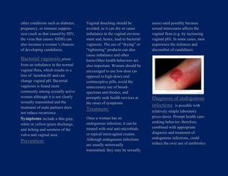Endogenous infections | DOCX