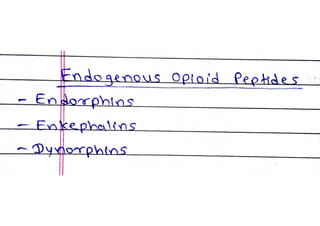 Endogenous Opioid Peptides | PDF