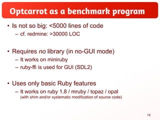 Optcarrot: A Pure-Ruby NES Emulator | PPT
