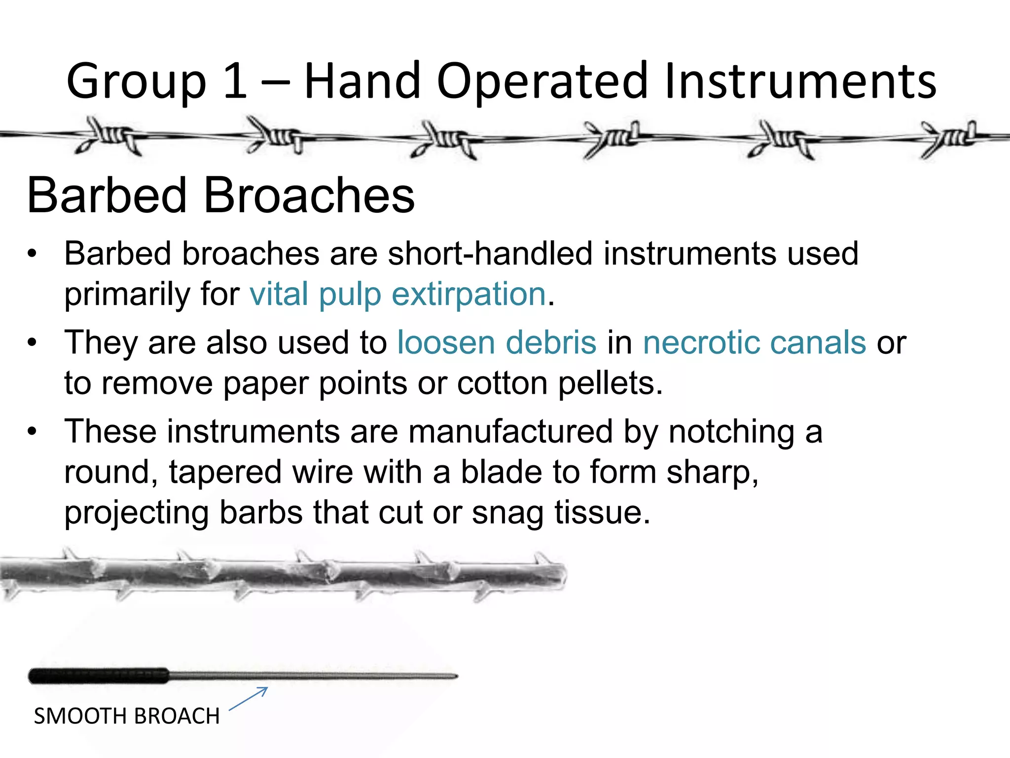 Endodontic Instruments | PPTX