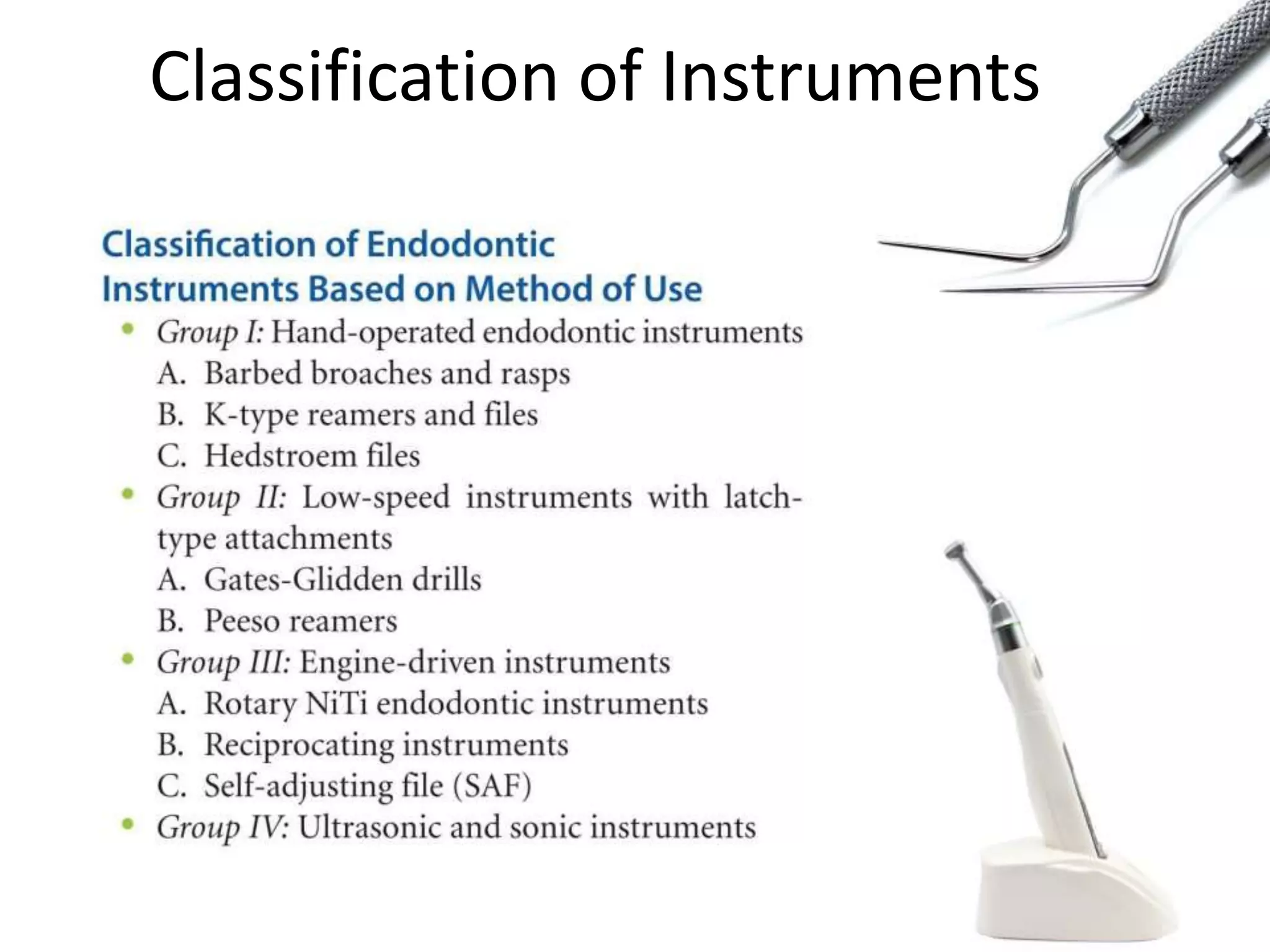 Endodontic Instruments | PPTX