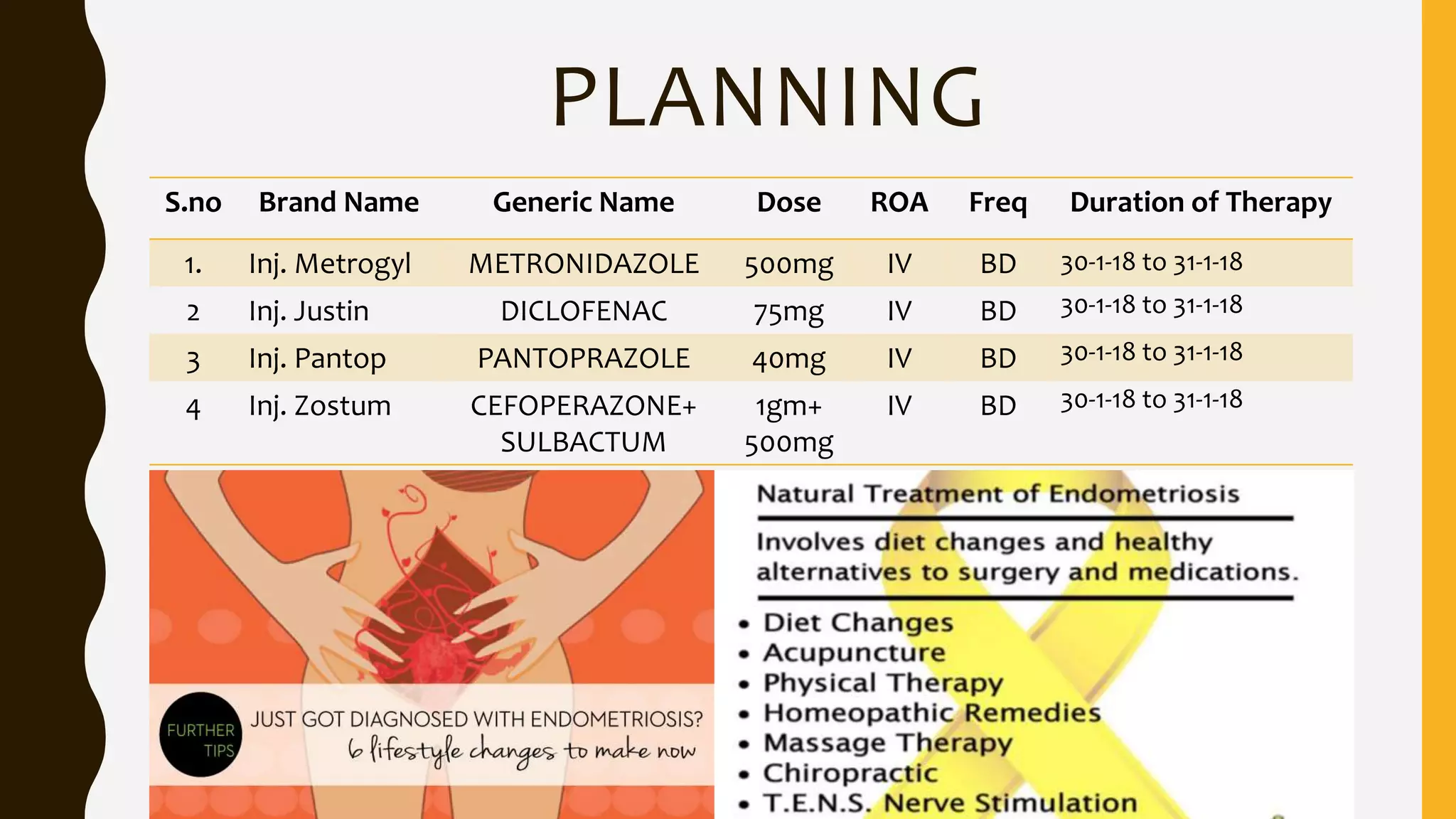 case presentation on bladder endometriosis | PPTX