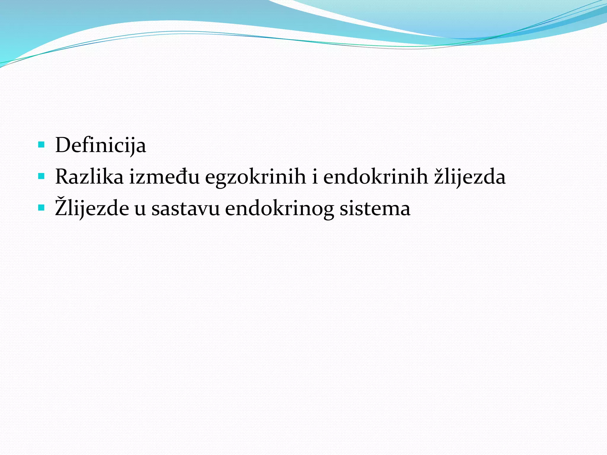 Endokrini sistem | PPTX