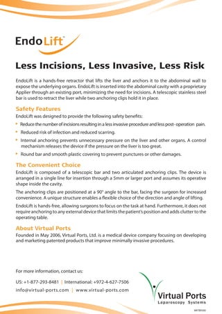 Endo lift brochure | PDF