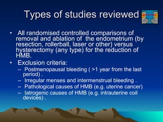 Endometrial Ablation | PPT