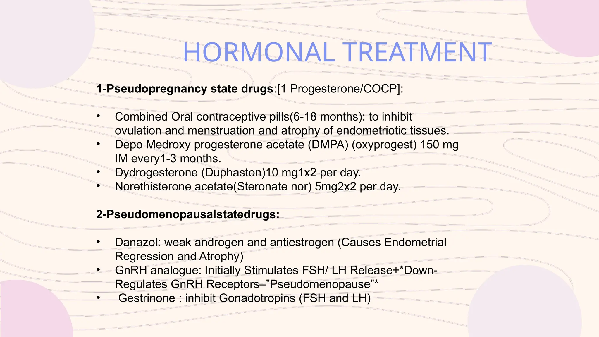 ENDOMEDRIOSIS (hyper estrogenic state).pptx