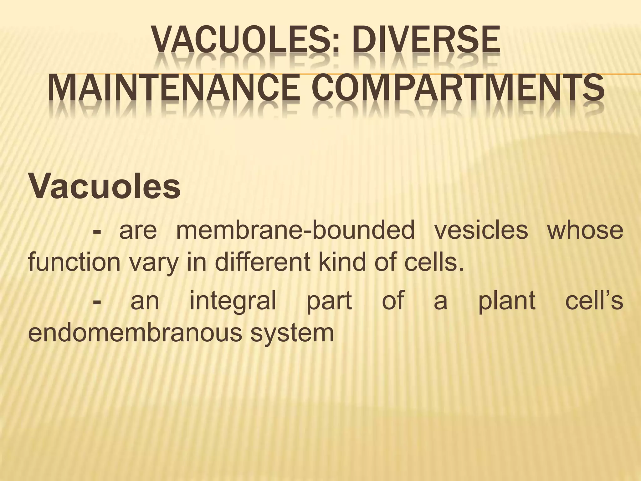 Endomembrane system (from Biology 8th edition by Campbell et al.) | PPTX