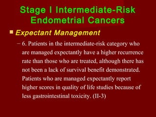 Endometrial Cancer; Evidence Based Approach | PPT