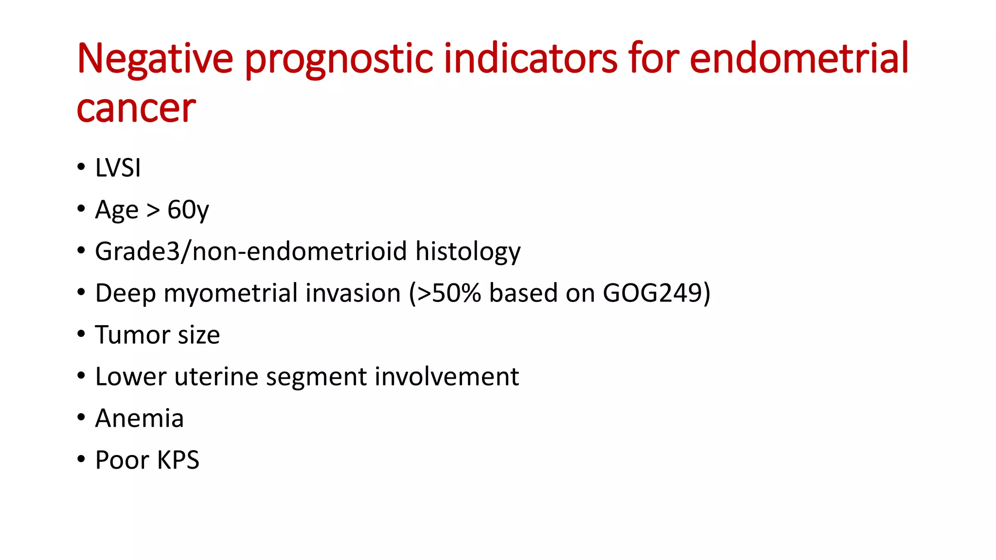 Case Study: Endometrial Cancer | PPTX