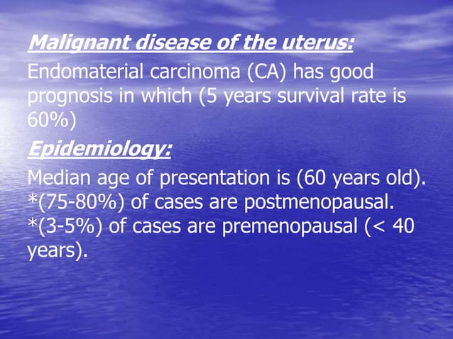 endometrial cancer #.ppt....................... | PPT