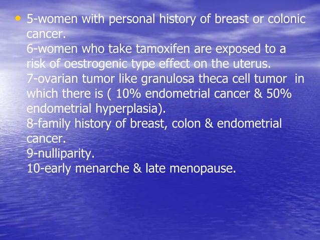 endometrial cancer #.ppt....................... | PPT