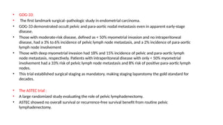 endometrial carcinoma incidence epidemiology pathogenesis staging and ...