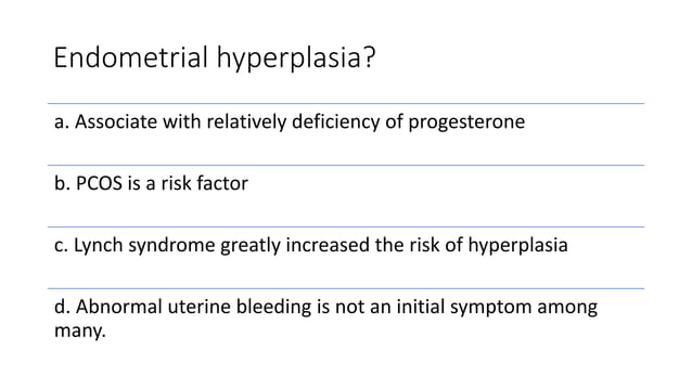 Endometrial hyperplasia and cancer.pptx