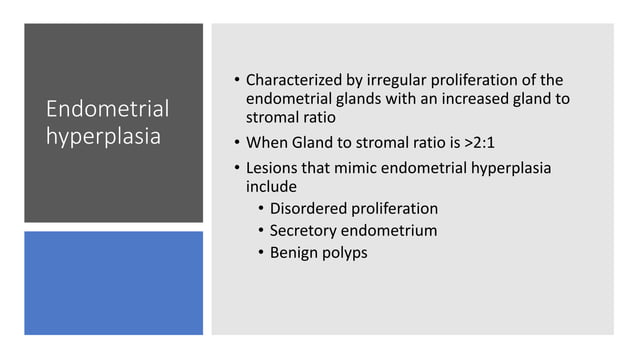 Endometrial hyperplasia and cancer.pptx