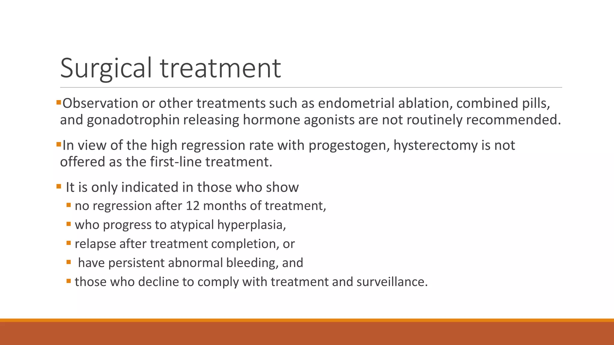 Endometrial Hyperplasia & Cancer Uterus Explain by Dr. Laxmi Shrikhande | PPT