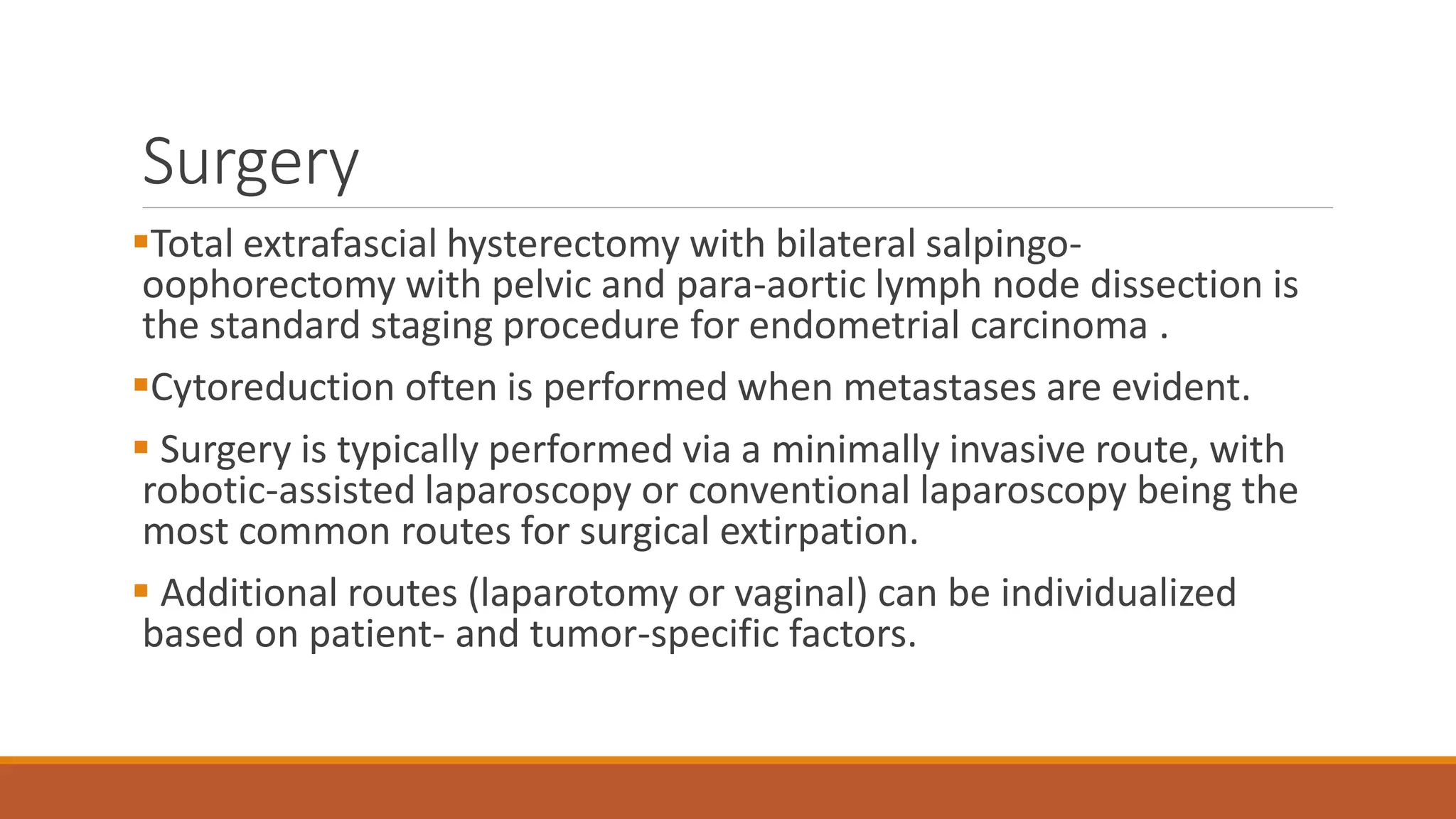 Endometrial Hyperplasia & Cancer Uterus Explain by Dr. Laxmi Shrikhande | PPT