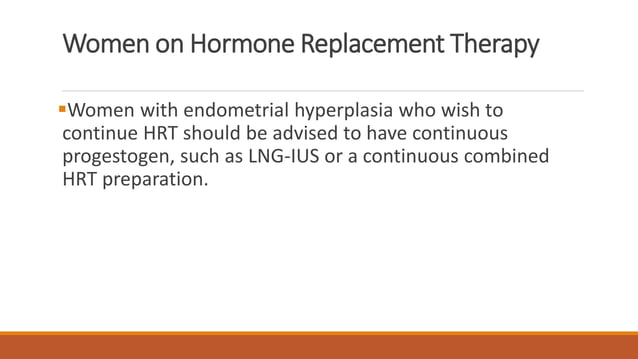 Endometrial Hyperplasia & Cancer Uterus Explain by Dr. Laxmi Shrikhande | PPT