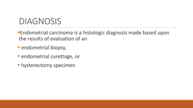 Endometrial Hyperplasia & Cancer Uterus Explain by Dr. Laxmi Shrikhande | PPT