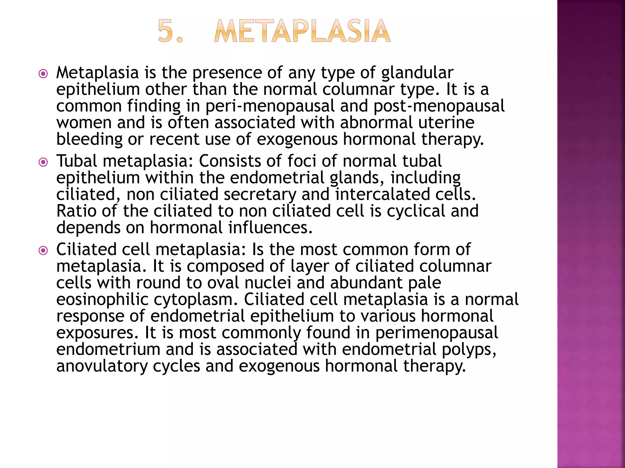 endometrium pathology | PPTX