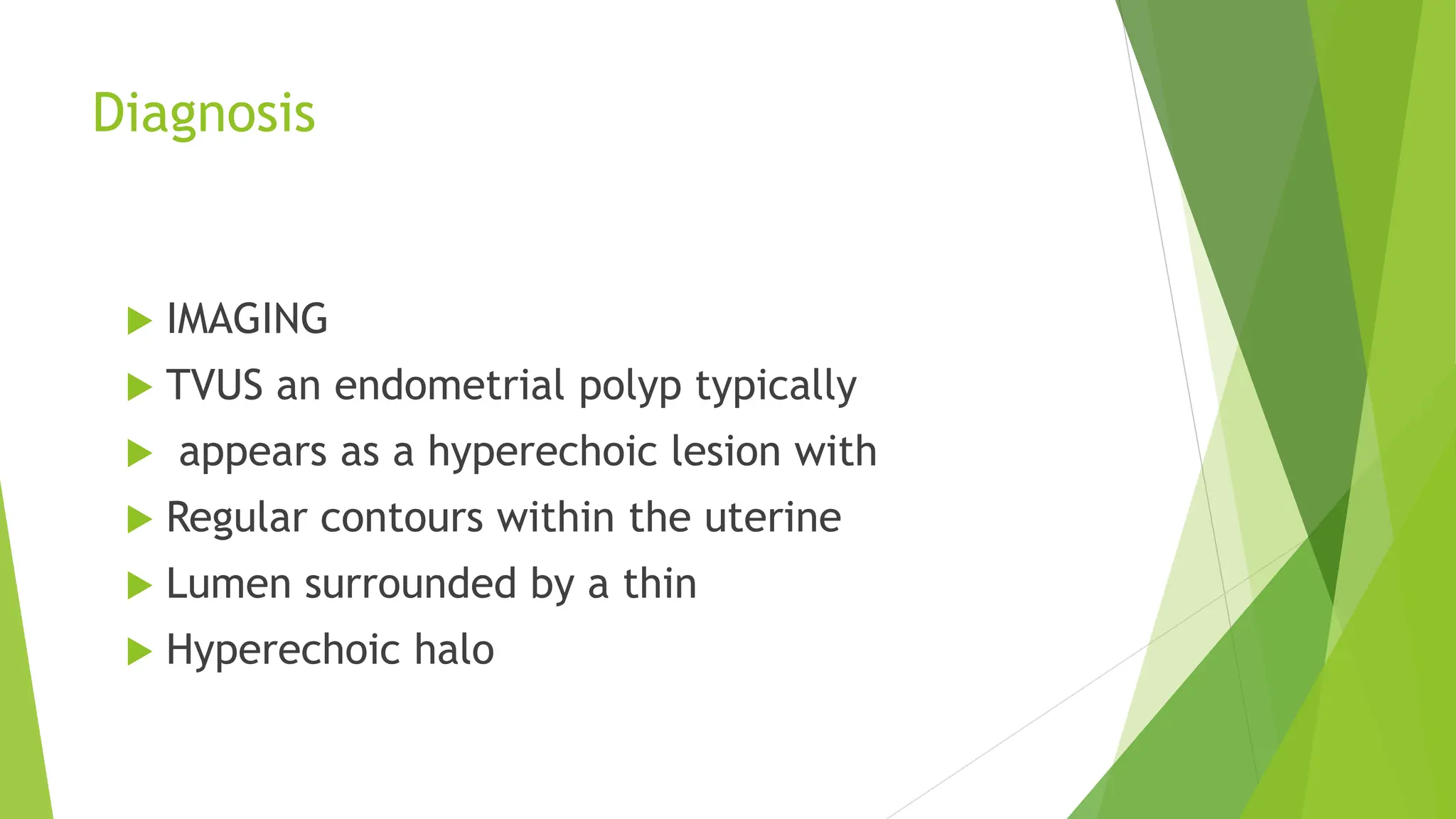 endometrial polyp.pptx for medical students | PPTX