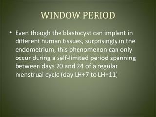 Endometrial receptivity | PPT