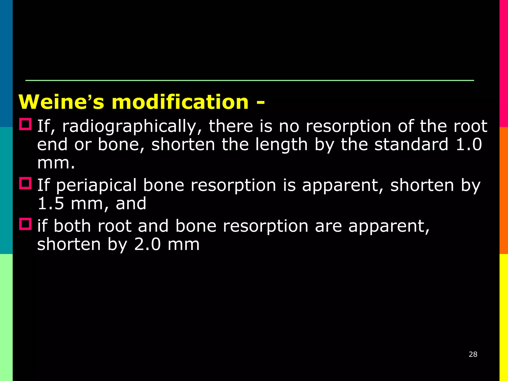 Endometrics Root Canal Working Length Determination Ppt