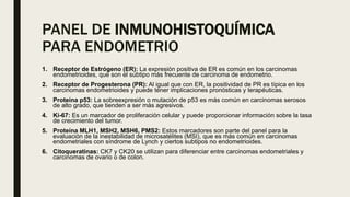CANCER DE ENDOMETRIO: Clasificacion molecular.ppt