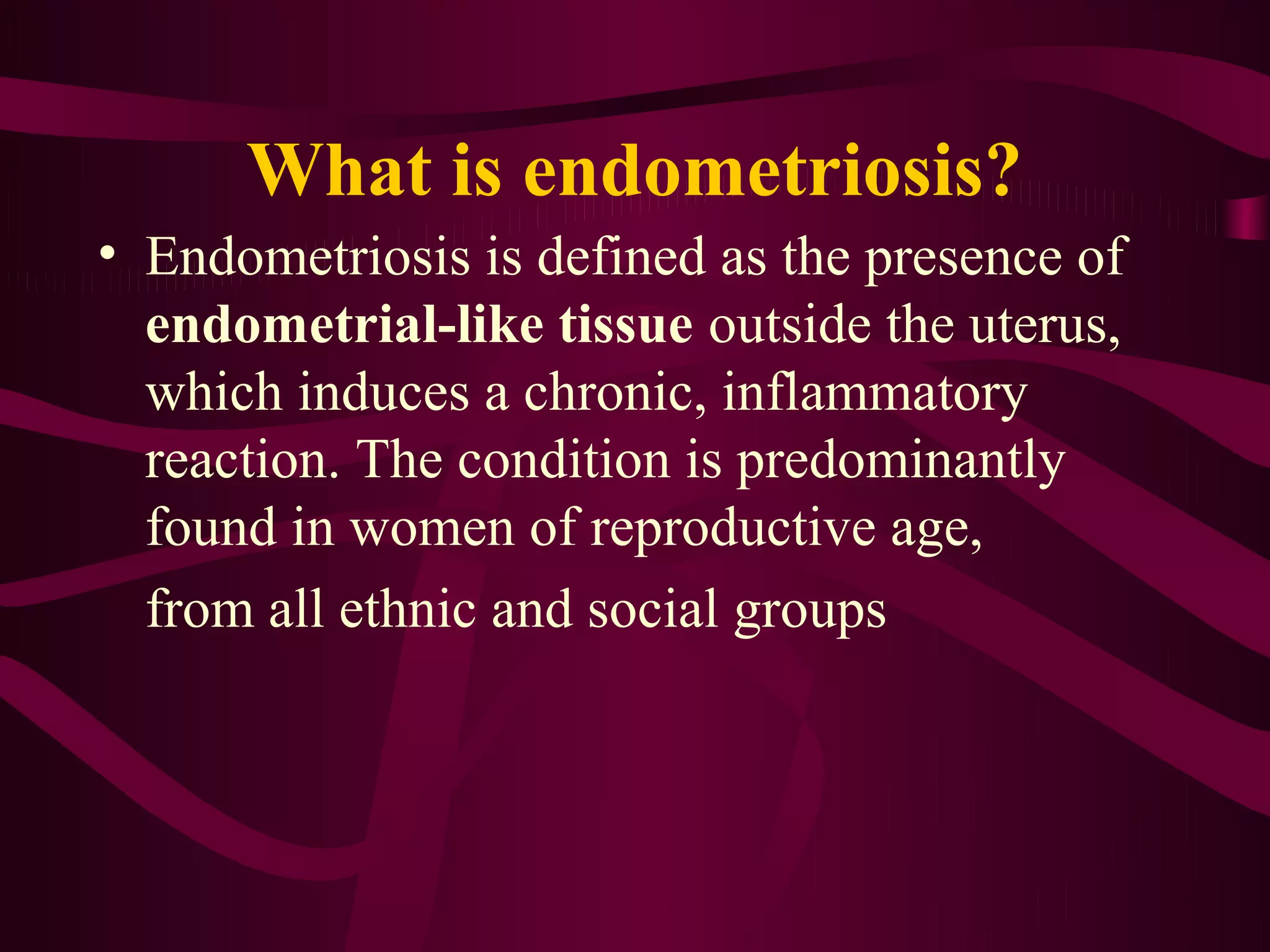 Endometriosis | PPT
