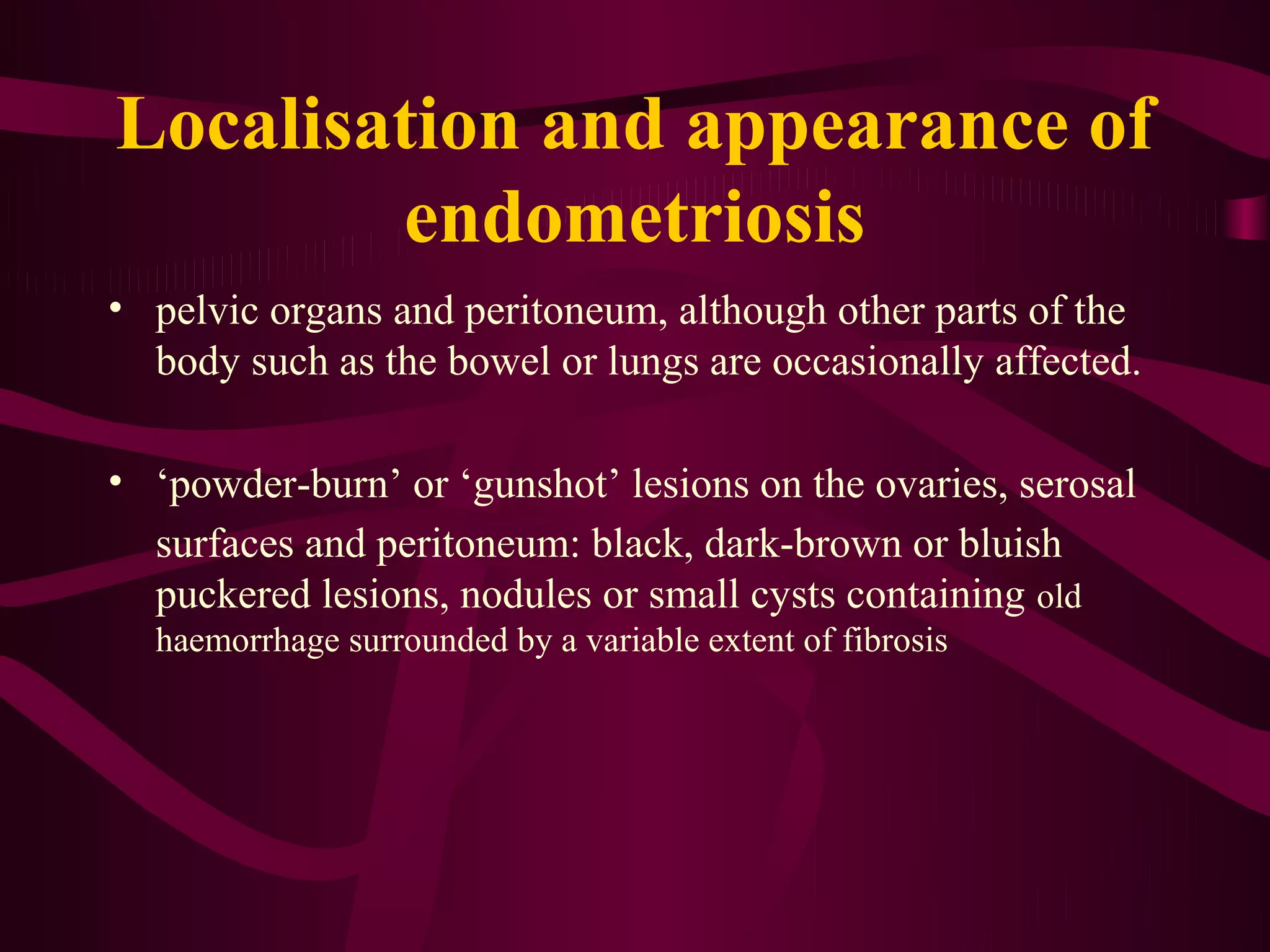 Endometriosis | PPT