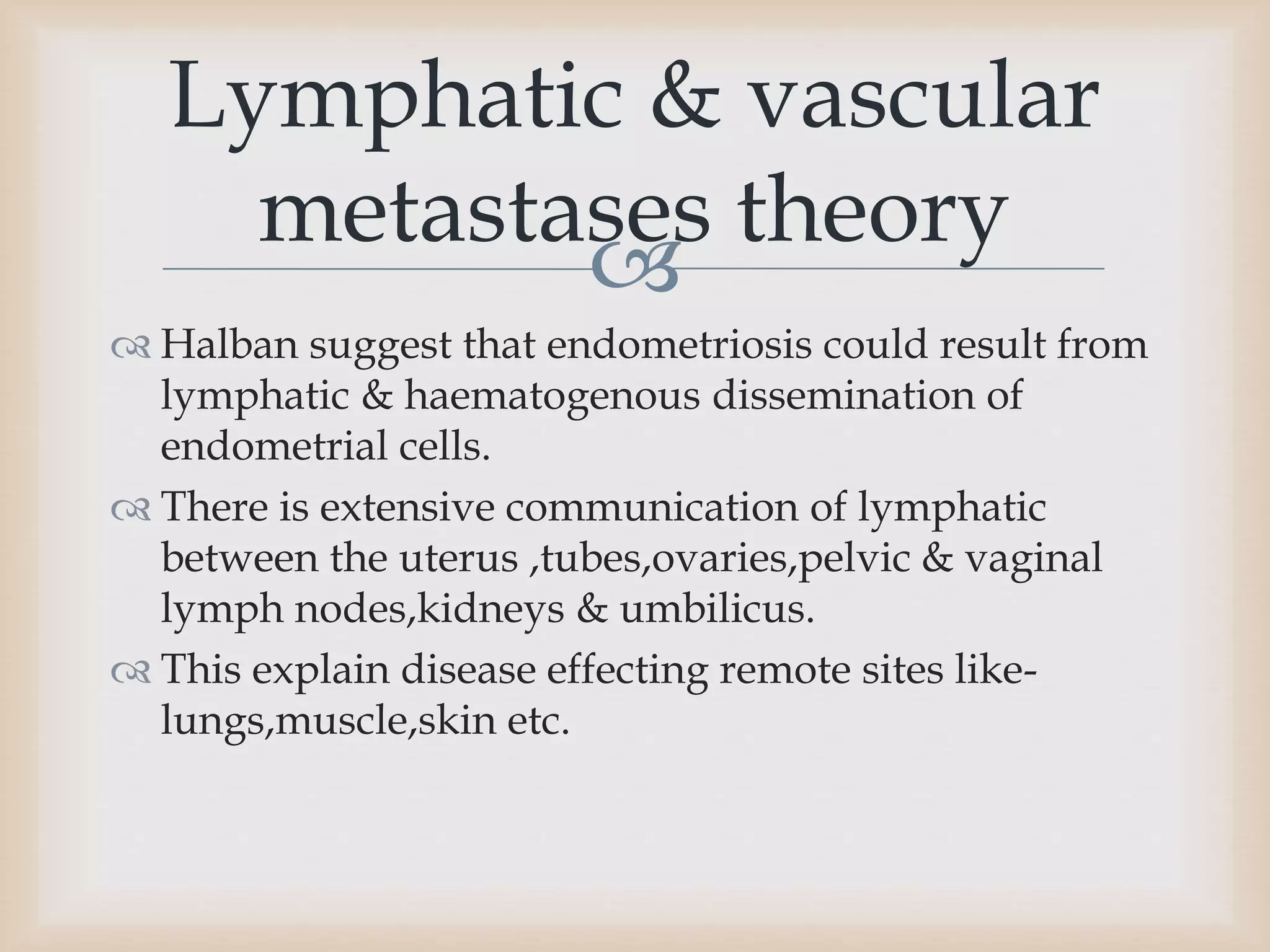 Endometriosis | PPTX