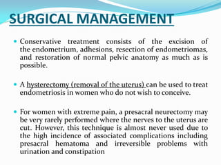 Endometriosis- Easy explanation with Management... | PDF