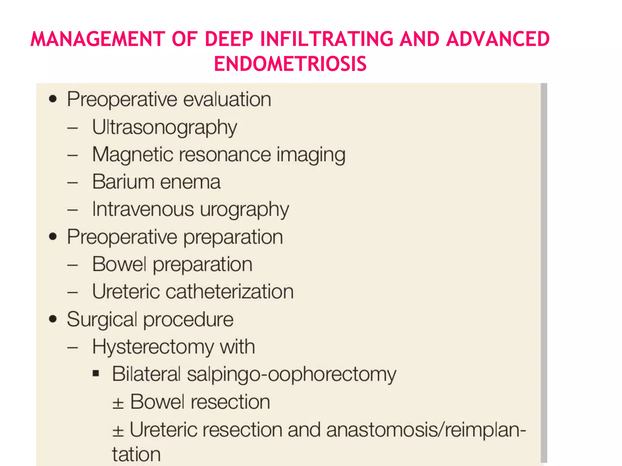 ENDOMETRIOSIS | PPTX