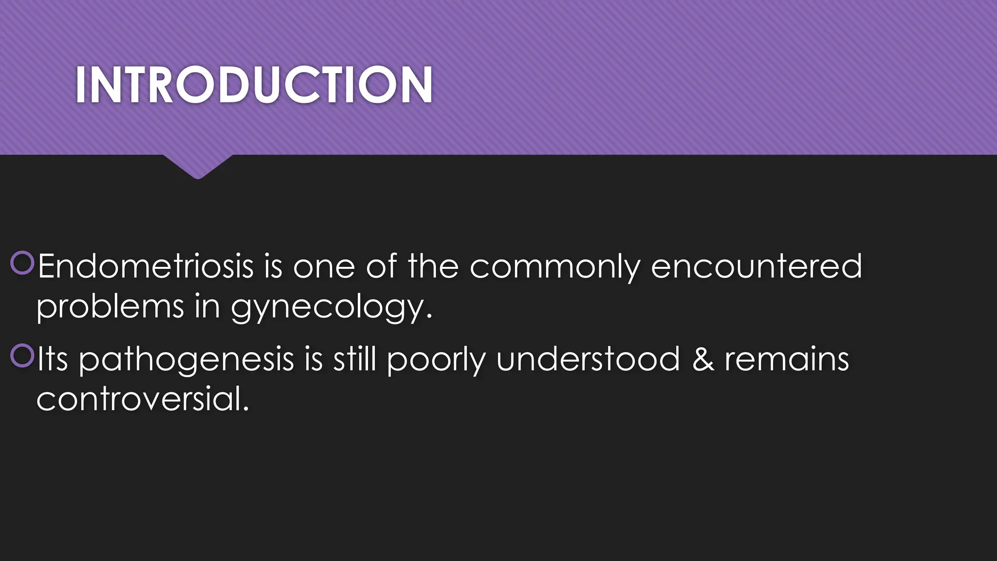 ENDOMETRIOSIS.pptx..gynecological disorder .. | PPTX