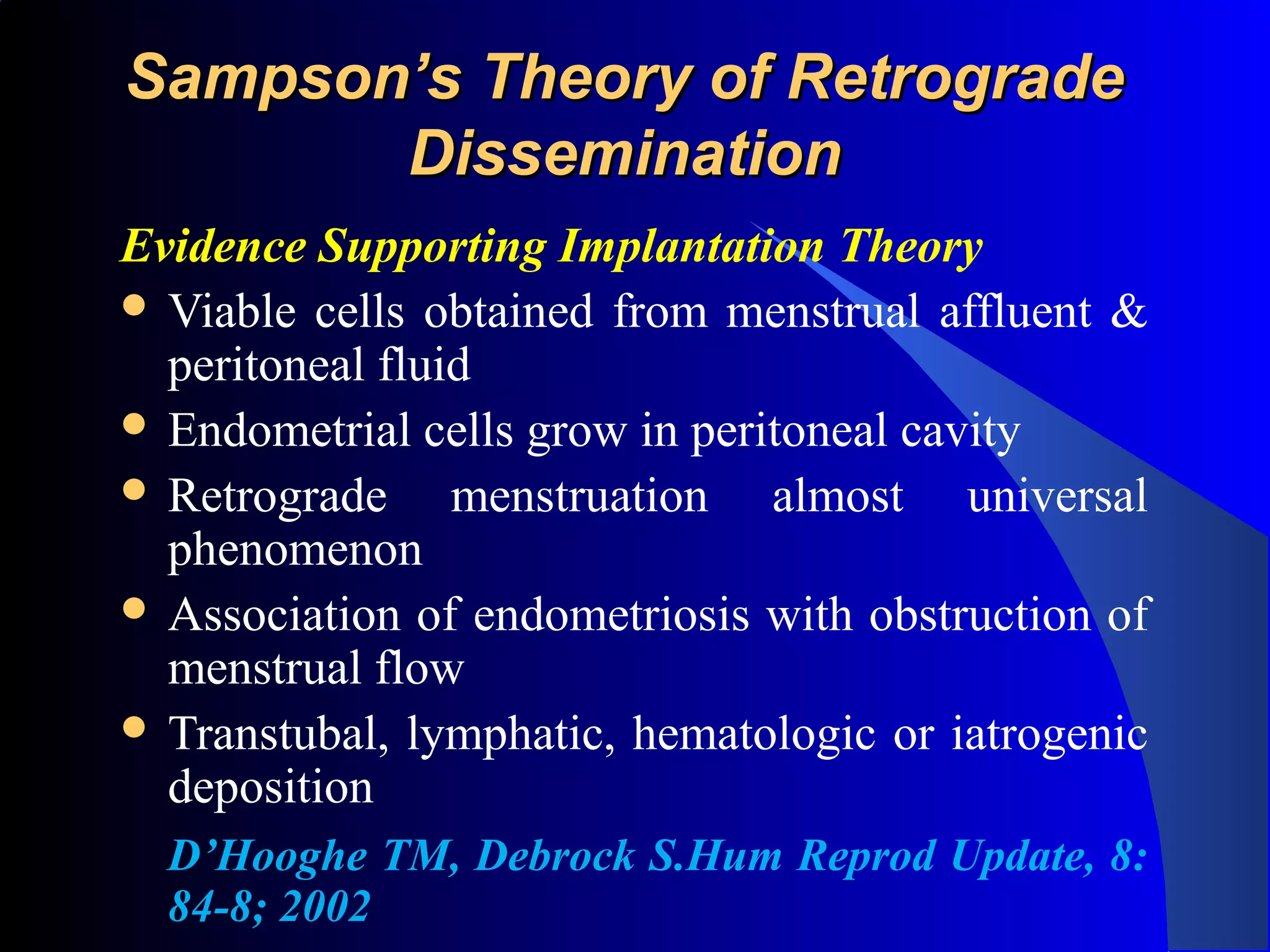 Endometriosis and infertlity | PPT