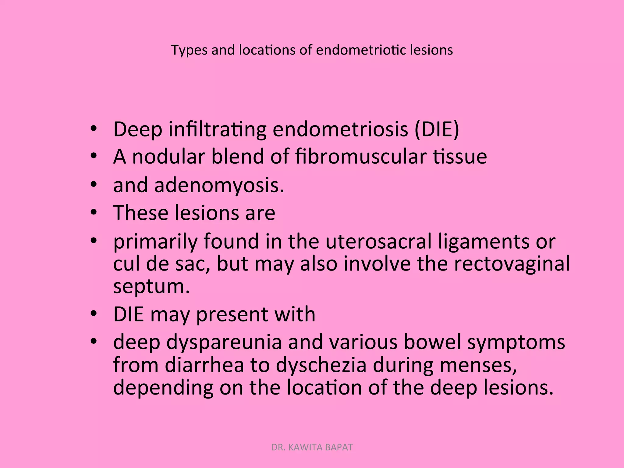 Endometriosis pain management | PDF