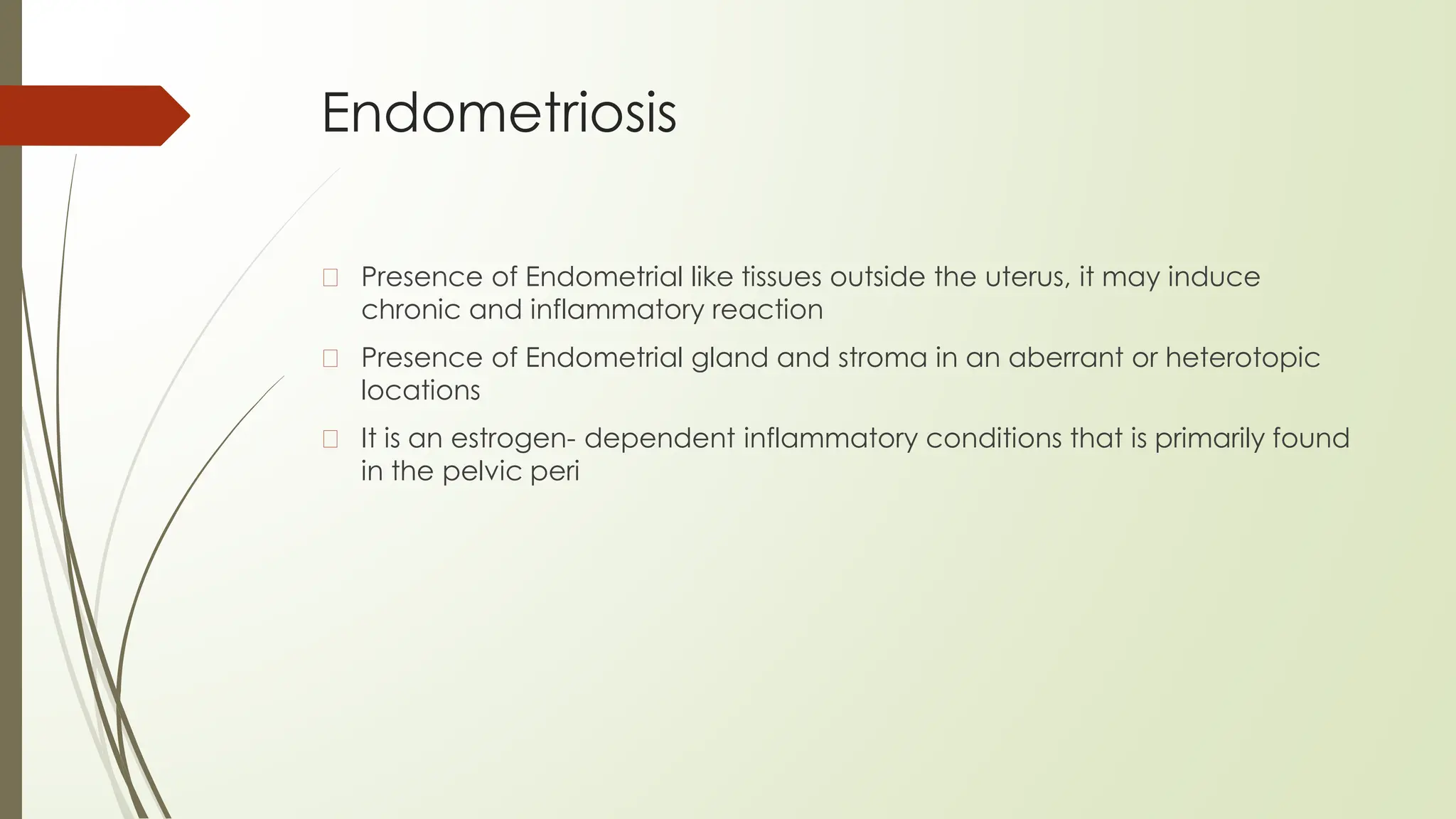 ENDOMETRIOSIS pathway; ENDOMETRIOSIS pathway | PPT