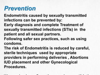 Endometritis | PPTX