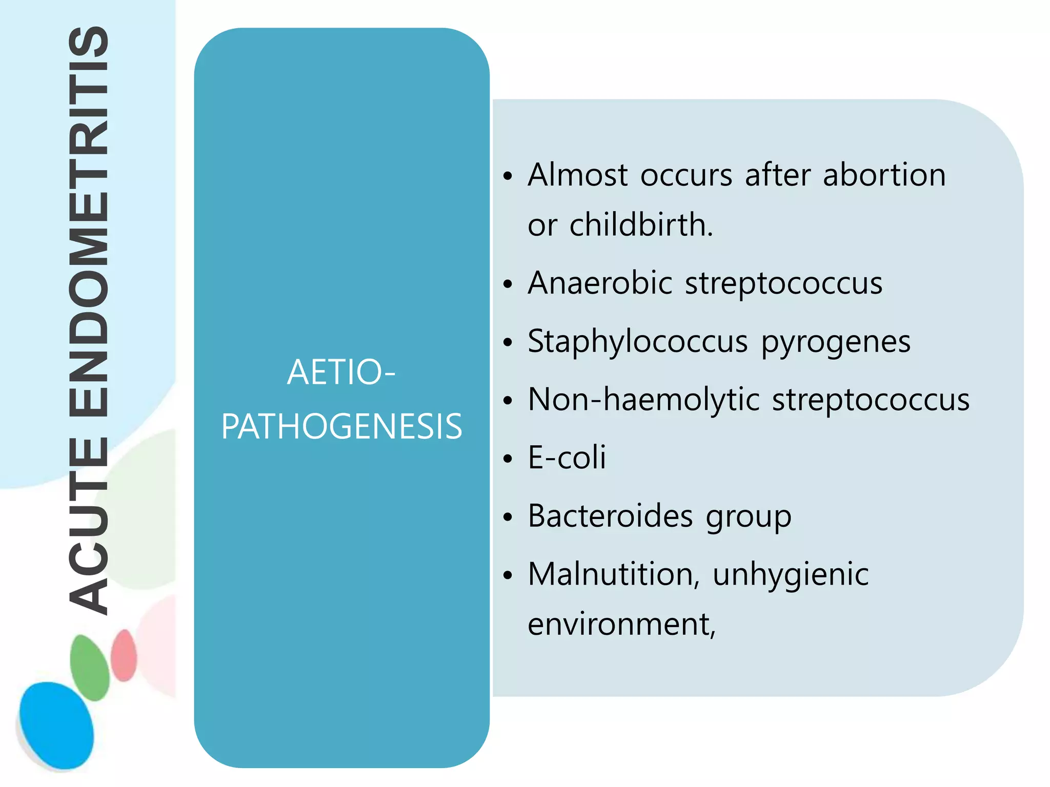 Endometritis | PPTX