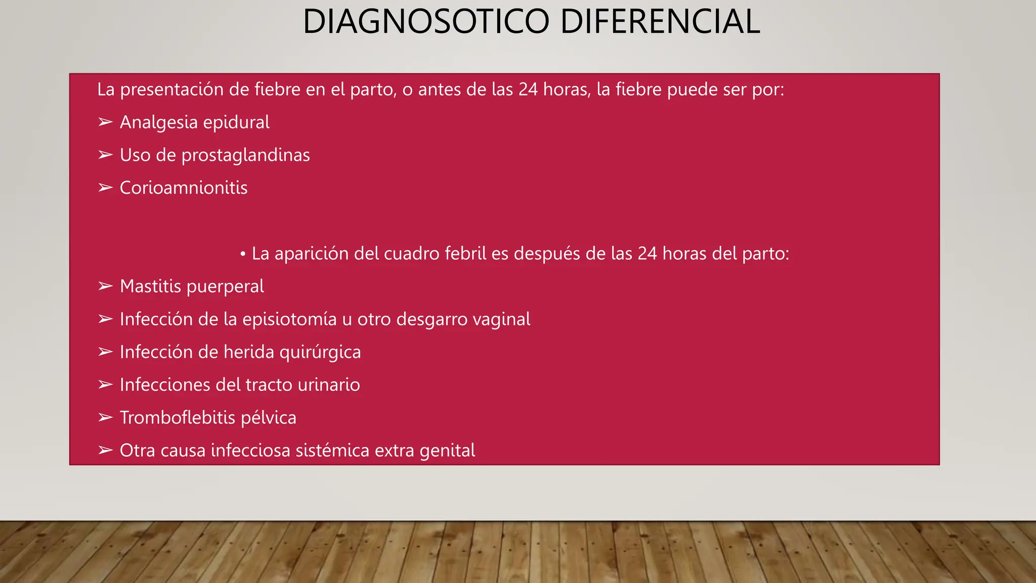 Como se presenta la ENDOMETRITIS PUERPERAL | PPT