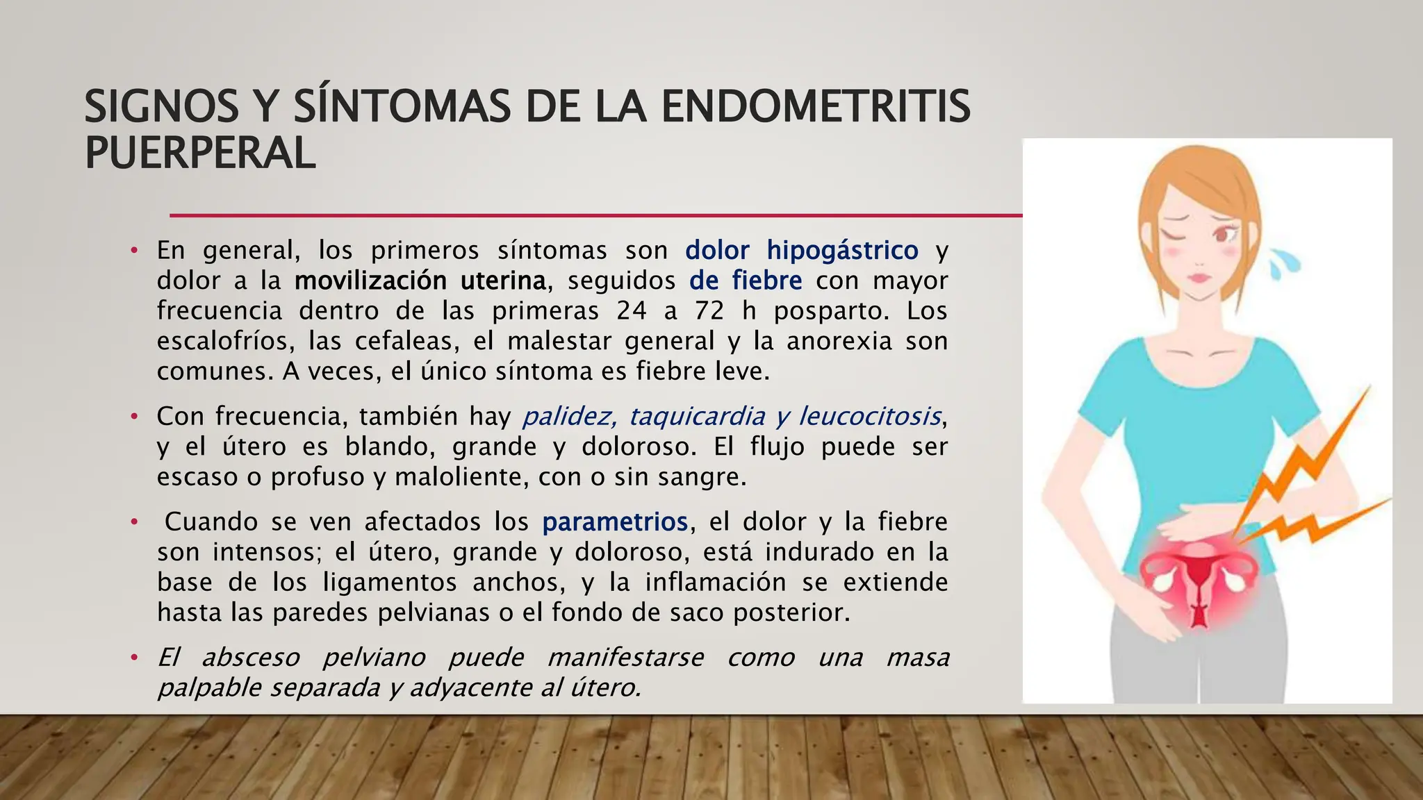endometritis puerperal presentacion de casopptx | PPTX