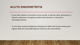 endometrium .pptx pathology for MBBS student | PPTX