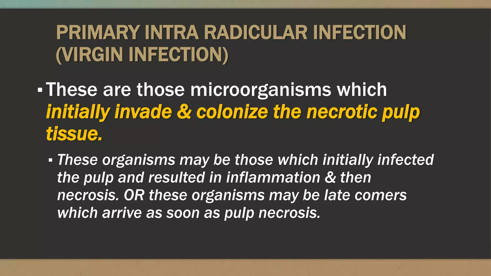 Endodontic Microbiology | PDF